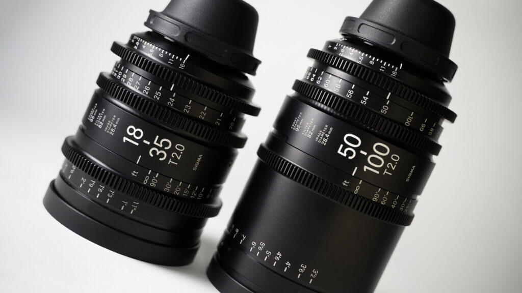 The Perfect Super 35 Combo: SIGMA Cine 18-35mm T2 and 50-100mm T2 Zoom ...